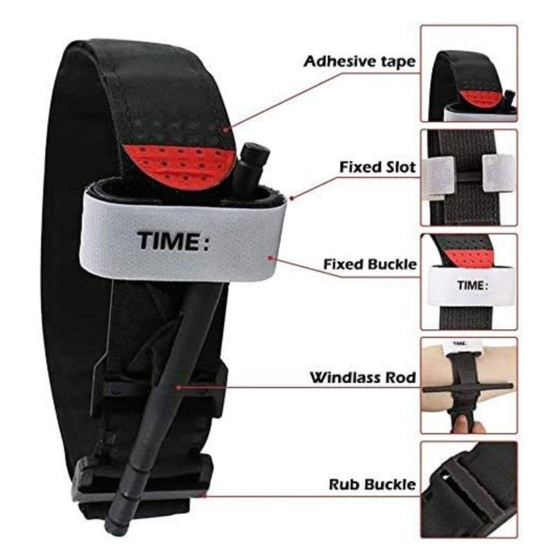 Garrot Tourniquet Indispensable pour les Urgences : Guide d'Utilisation ...